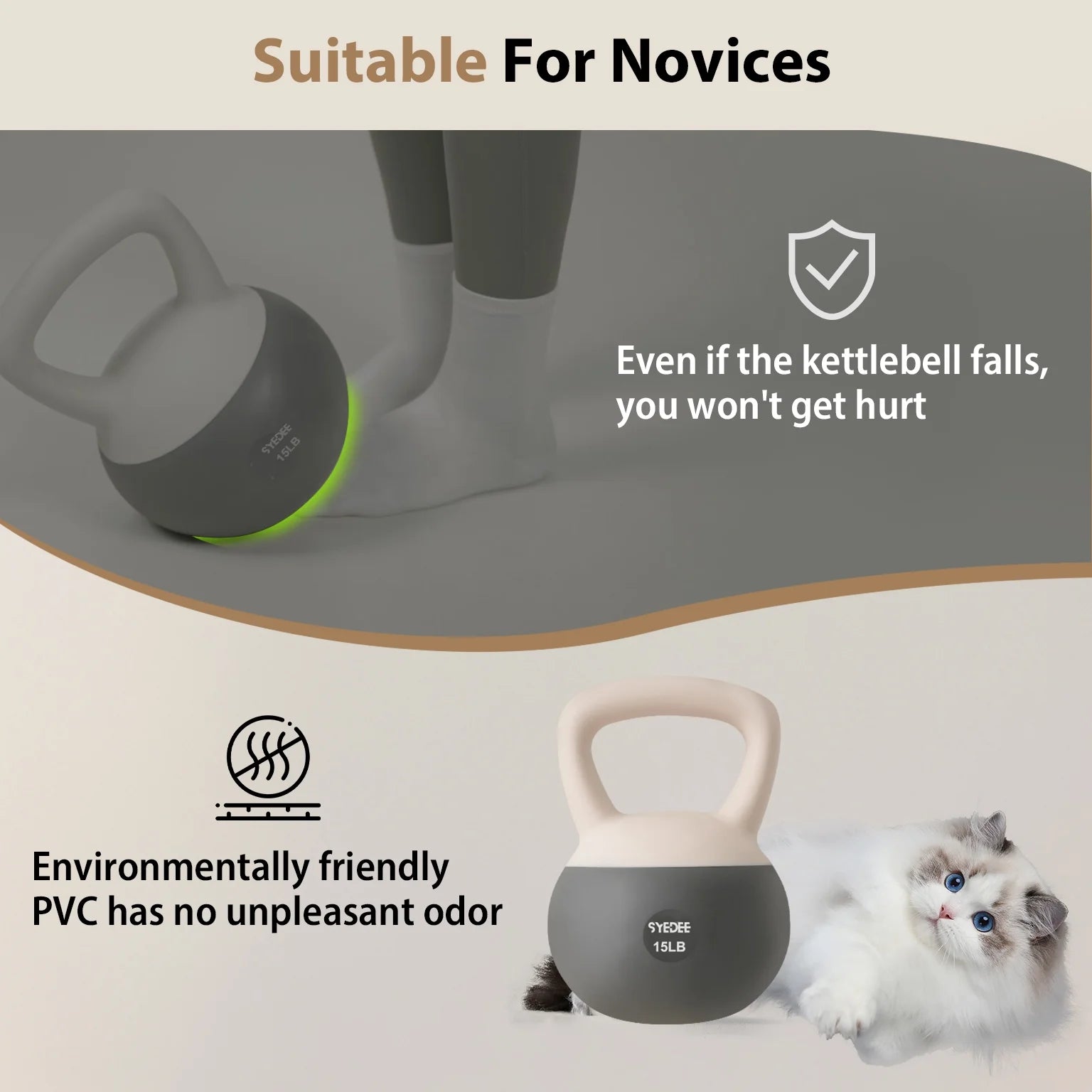 Versatile Soft Kettlebell Set - FitFloors.com