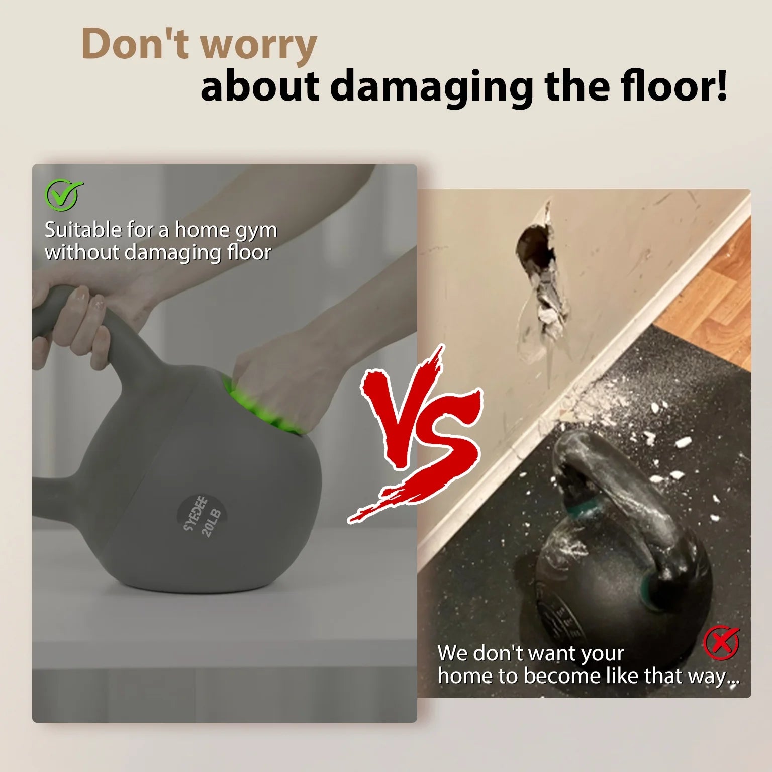 Versatile Soft Kettlebell Set - FitFloors.com