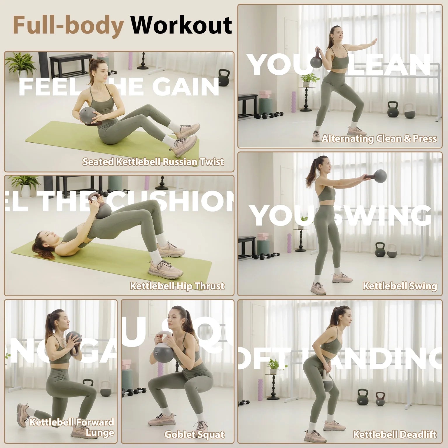 Versatile Soft Kettlebell Set - FitFloors.com